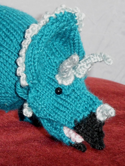 Ravelry: Triceratops horridus model pattern by Tony Goddard