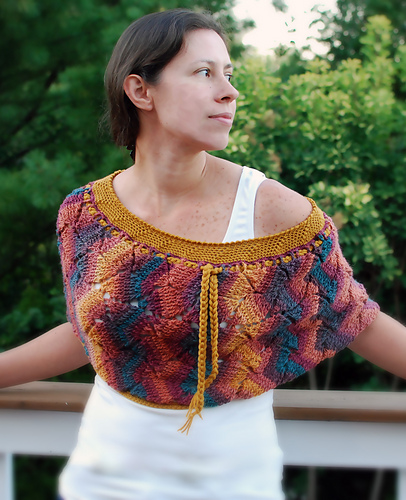 Ravelry: On Fire Shawl pattern by La tienda de Paloma
