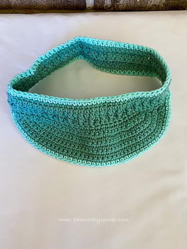 Ravelry: Rose's Simple Visor pattern by Pamela Kuloba