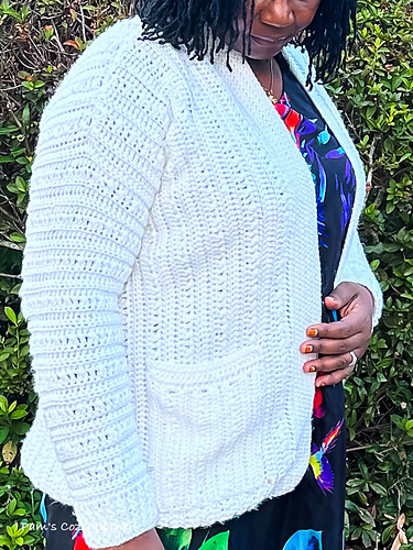 Ravelry: Camellia Cardigan pattern by Pamela Kuloba