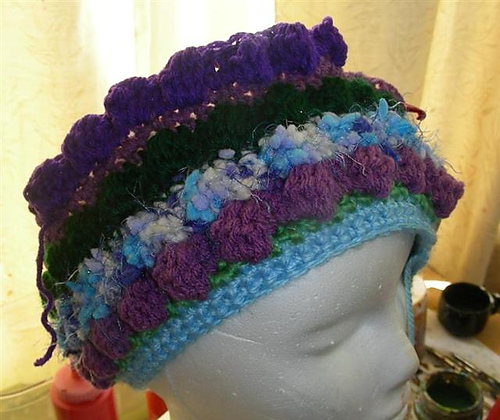 Ravelry: Freeform/Freestyle Crochet Hat with Earflaps pattern by ...