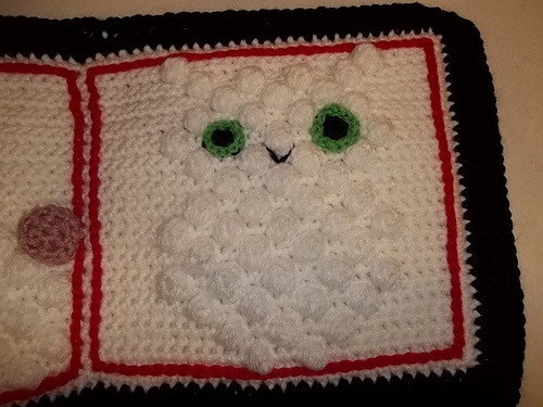 Ravelry: Baby Book Toy High Contrast with Bobble Texture pattern by ...