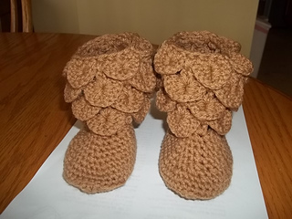 Ravelry: pandastamper's Crocodile Stitch Boots - Toddler