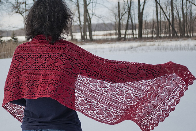 Ravelry: Julia Shawl pattern by The Bean Knits