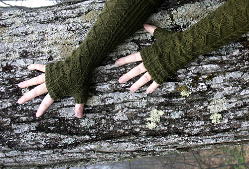 Ravelry: Eowyn's Riding Gauntlets pattern by Susan Pandorf