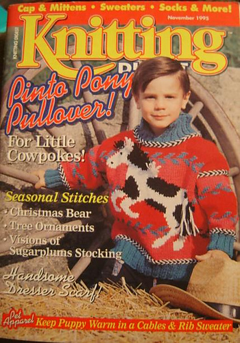 Ravelry: Knitting Digest Magazine, Vol. 17 No. 6, November 1995 - patterns