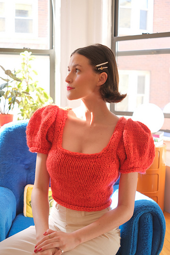 Ravelry: Puff Puff Princess Blouse pattern by Park Williams