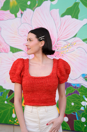 Ravelry: Puff Puff Princess Blouse pattern by Park Williams