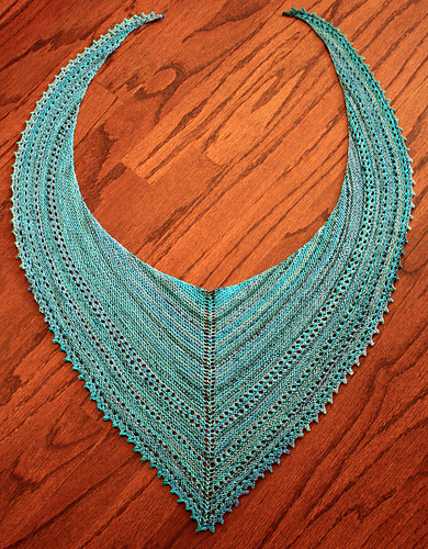 Ravelry: 3S Shawl pattern by Amy Meade