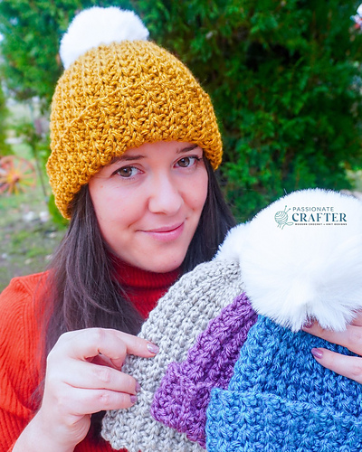 Ravelry: Pixel Beanie pattern by Tidzhen Gyuldzhu