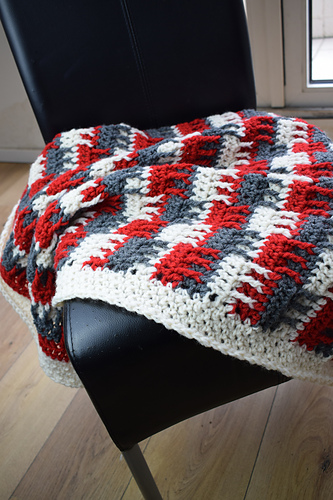 Ravelry: Brick block blanket pattern by Tidzhen Gyuldzhu