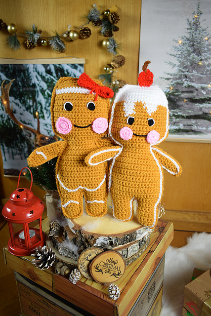 Ravelry: Gingerbread cookies doll pattern by passionatecraft2
