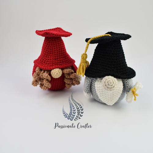 Ravelry: Graduation gnome pattern by Tidzhen Gyuldzhu