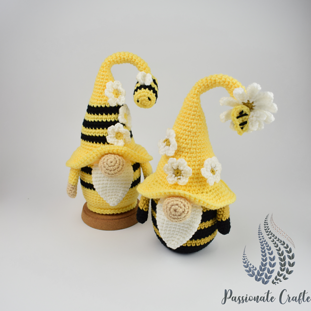 Ravelry: Bumble bee gnome pattern by passionatecraft2