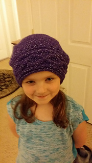 Ravelry: A Slouchy Cable band Hat pattern by Elizabeth Franzen
