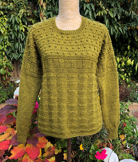 Ravelry: Modern Gansey pattern by Pat Menchini