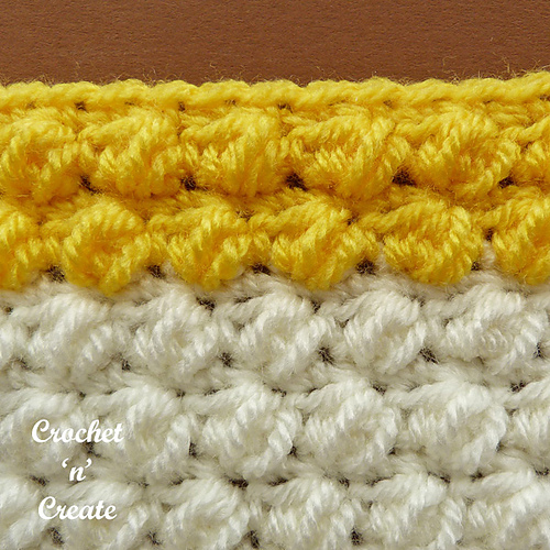 Ravelry: Pebble Stitch Tutorial pattern by Crochet 'n' Create