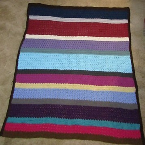 Ravelry: Scrap Busting Throw pattern by Canoe Mtn Designs