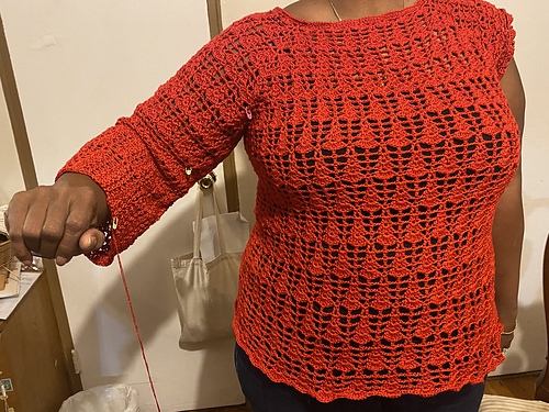 Ravelry: Blossom Blouse pattern by Dora Ohrenstein