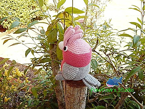 Ravelry: Amigurumi Galah Pattern No.38 pattern by PawPaw's Studio