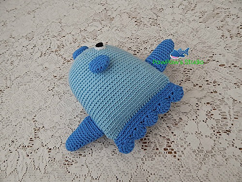 Ravelry: Amigurumi Ocean Sunfish Pattern No.11 pattern by PawPaw's Studio