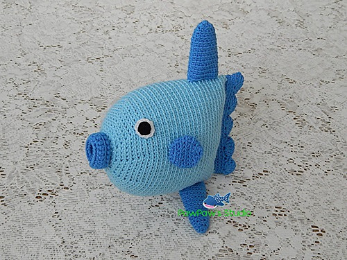 Ravelry: Amigurumi Ocean Sunfish Pattern No.11 pattern by PawPaw's Studio
