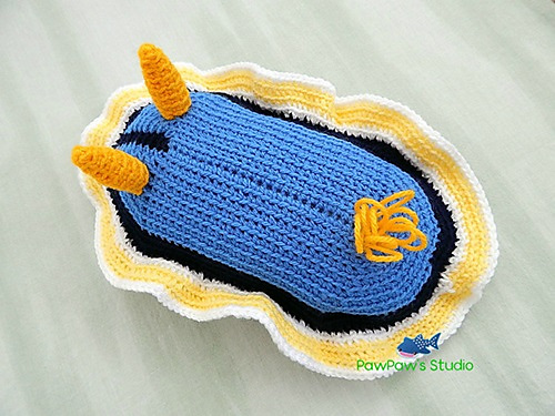 Ravelry: Amigurumi Sea Slug Pattern No.14 pattern by PawPaw's Studio