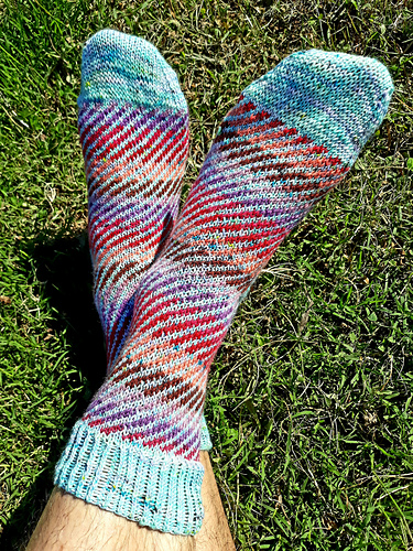 Ravelry: Loop socks pattern by Sigrid Seidel