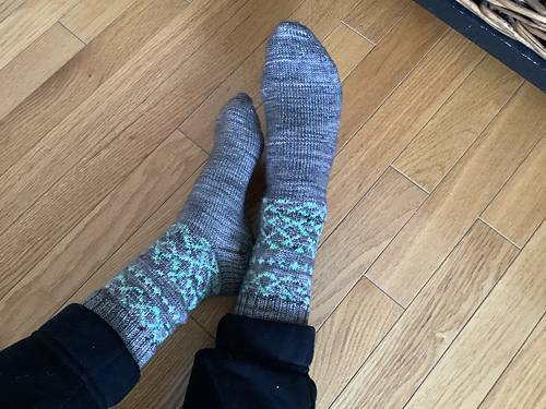 Ravelry: Dublin Memories Socks pattern by Zanete Knits