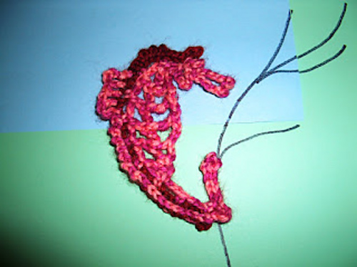 Ravelry: Seahorse Applique pattern by Pam Grennes