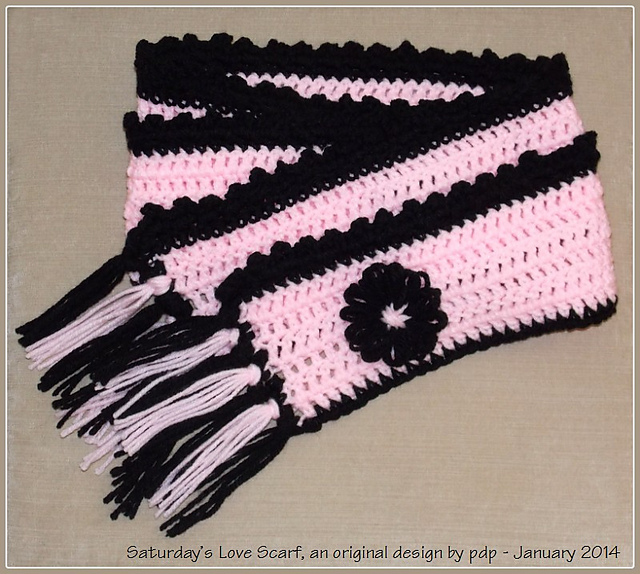 Ravelry: pdpeters' Saturday's Love Scarf