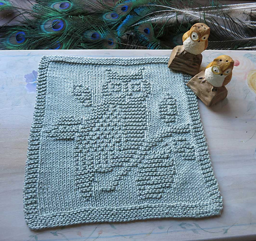 Ravelry: Spüli Eule auf Zweig pattern by Mamafri