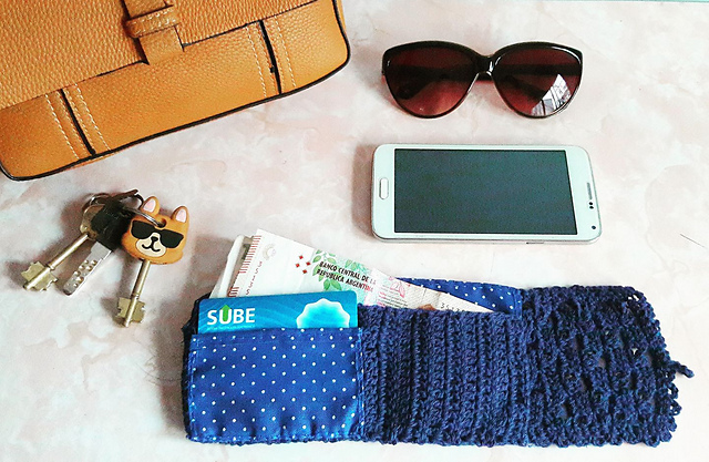 Ravelry: My Blue Wallet pattern by Peanut Knitting & Handmade