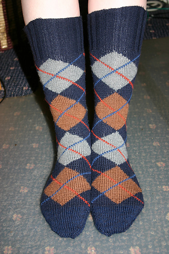 Ravelry: Argyle Socks pattern by Jacquelyn Smyth
