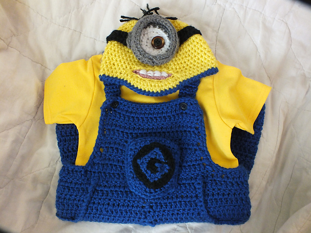 Ravelry: peepe's Minions Overalls and Hats