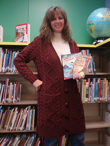 Ravelry: #09 Cabled Cardigan pattern by Norah Gaughan