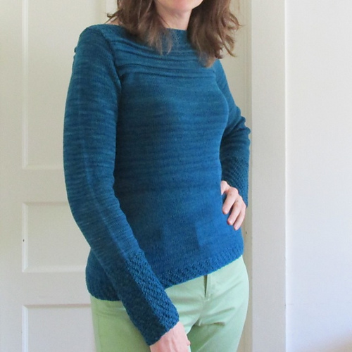 Ravelry: Indigo Sweater pattern by Linda Marveng