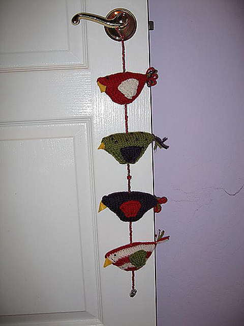 Ravelry: #01 Bird Mobile pattern by Amy Bahrt