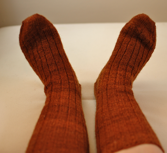 Ravelry: pergola's 3x1 rib sock