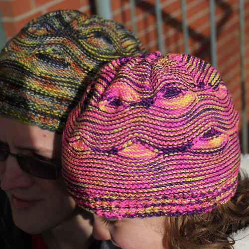 Ravelry: Concertina Hat pattern by Carolyn Lisle