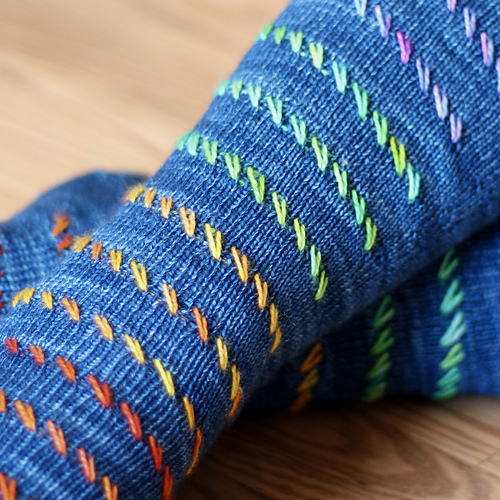 Ravelry: Nicobar Socks pattern by Carolyn Lisle