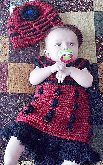 Ravelry: Doctor Who Dalek Hat pattern by Mandie Wallace