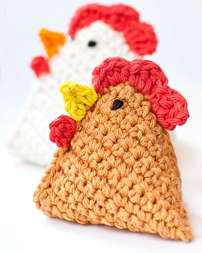 Ravelry: Little Chick Bean Bags pattern by Kara Gunza