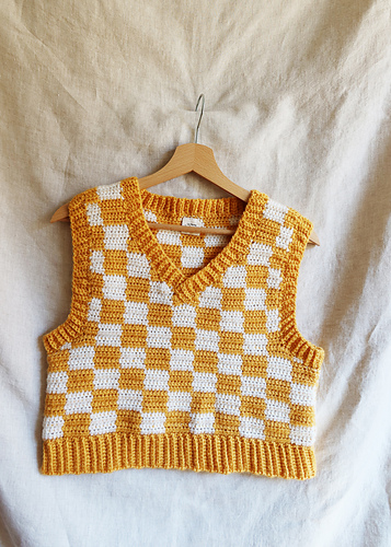 Ravelry: Checkered Vest pattern by Julieth Castillo