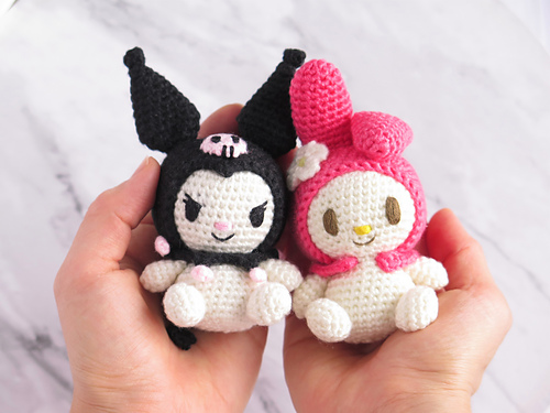 Ravelry: Hello Kitty Character "Kuromi" pattern by Xue Ni