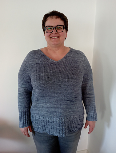 Ravelry: Saba Pullover pattern by Christina Körber-Reith