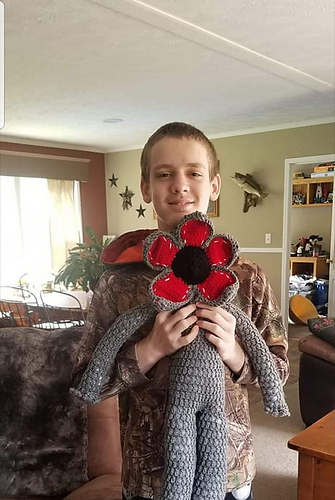 Ravelry: Stranger Things Demogorgon pattern by Andrea Leek