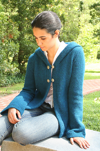 Ravelry: #101 Classic Hoodie Jacket pattern by Phoenix Bess