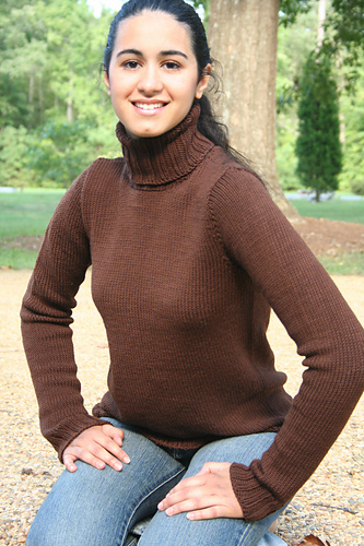 Ravelry: #104 Basic Merino Turtleneck pattern by Phoenix Bess