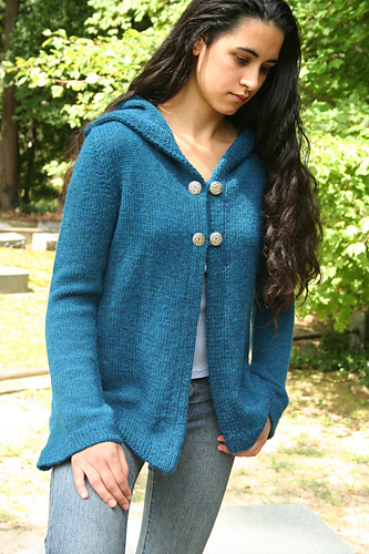 Ravelry: #101 Classic Hoodie Jacket pattern by Phoenix Bess